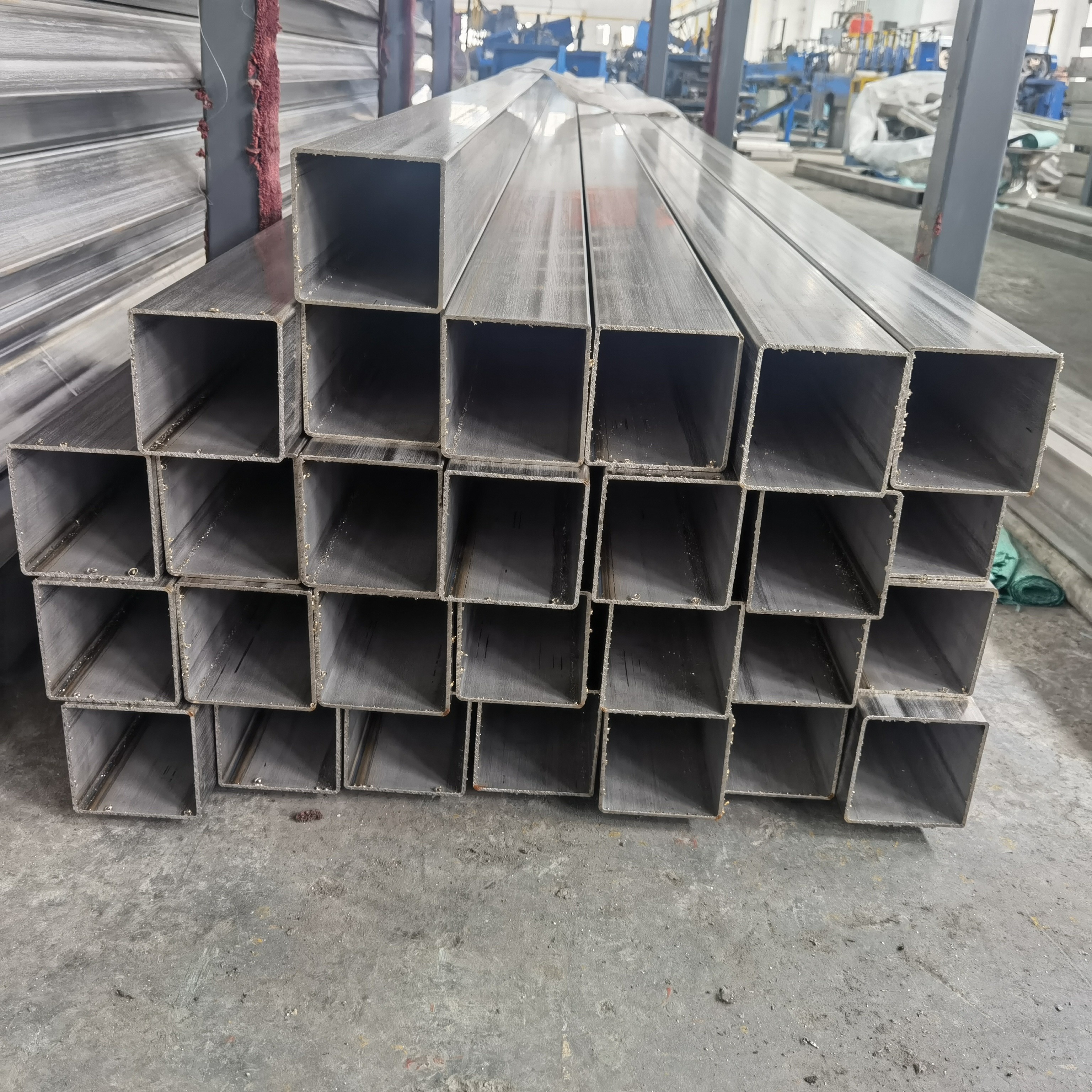 ERW 20mm Rectangular Steel Pipe Q195 60X40 Rectangular Tube